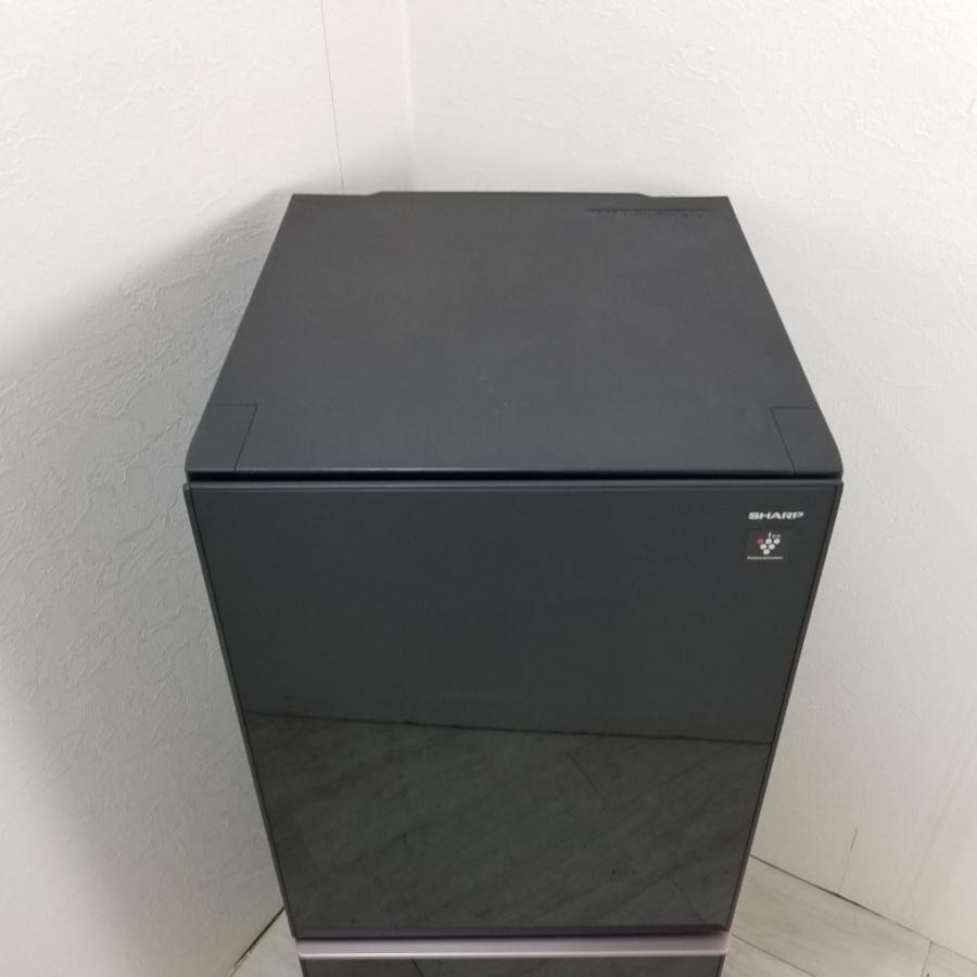 中古 137L ガラスドア 2ドア冷蔵庫 シャープ SJ-GD14D-B 2017年〜2018年製 ブラック つけかえどっちもドア おまかせセレクト :sj-gd14d-b:コスモスペース ...