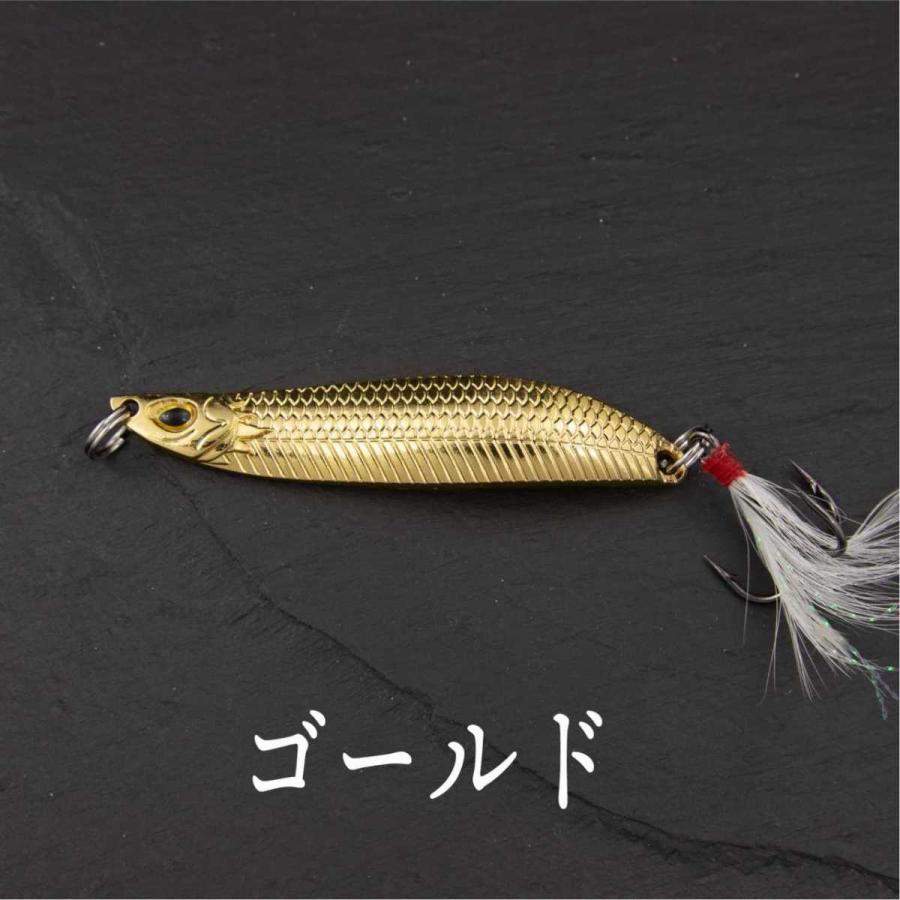 スプーン ルアー リアル 7cm 20g フェザーフック :cf-488:CosPaFishing - 通販 - Yahoo!ショッピング