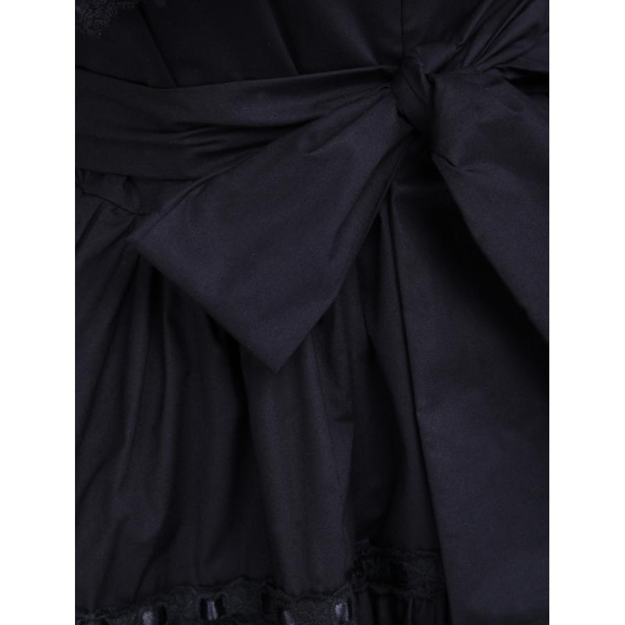 ゴスロリ ゴシックロリィタドレスJSK レースフリル トリムロリータ