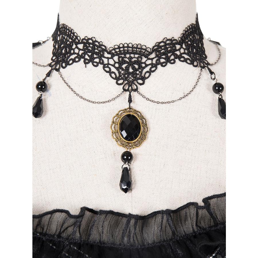 ゴシックロリータJSKドレスブラックヴァンパイアダイアリーズロリータ