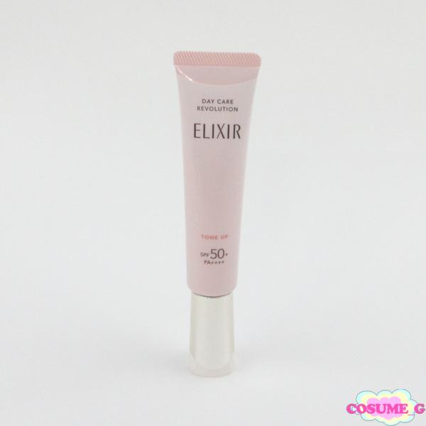 資生堂 エリクシール デーケアレボリューション トーンアップ SP＋ aa 35g 残量多 (2) H121 : コスメグ ヤフーショッピング店 - 通販 - Yahoo!ショッピング