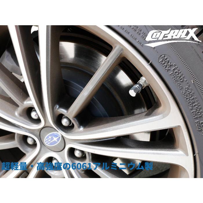 【COTRAX】アルミ エアバルブキャップ 4個set タイヤ ホイール 車 バイク 対応 汎用 ドレスアップ 軽量 台湾製 バルブキャップ 六角型(マットカラー全6色 ...
