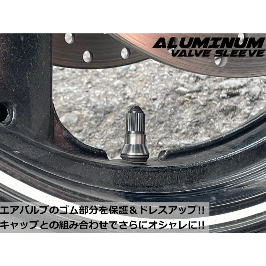 【COTRAX】アルミエアバルブスリーブ 2個set TR412 ショートゴムバルブ用 軽量アルミ製 全12色 エアバルブキャップ ホイール ドレスアップ バイク(グレー ...