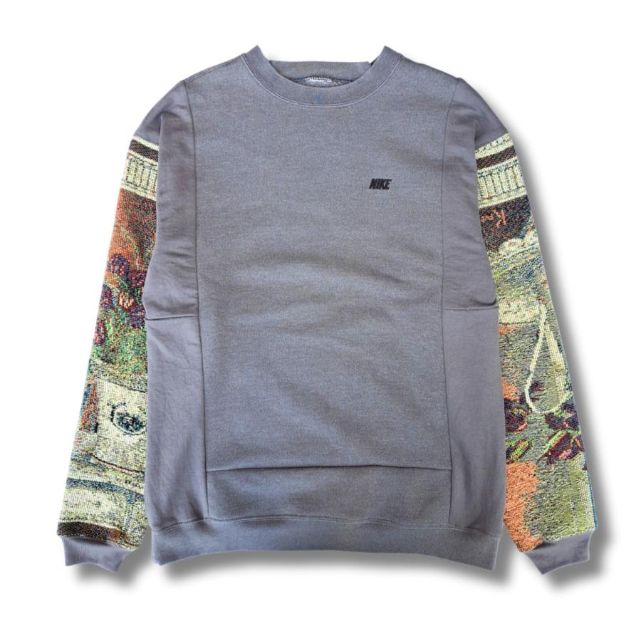 Mr.Remake Man ミスターリメイクマン blanket sleeve sweat (gray) (size3) モデムデザイン modem design リメイク古着 : mr46 ...