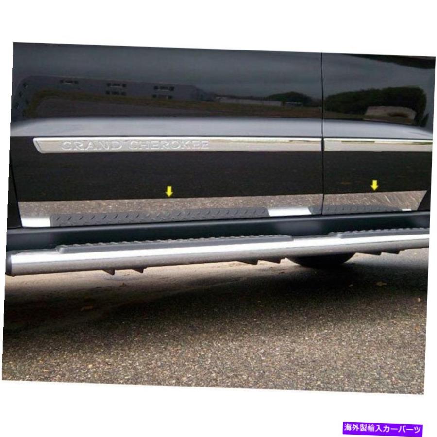 クロームカバー For Jeep Grand Cherokee 2011-2020 SAA L-Type Polished Rocker ...