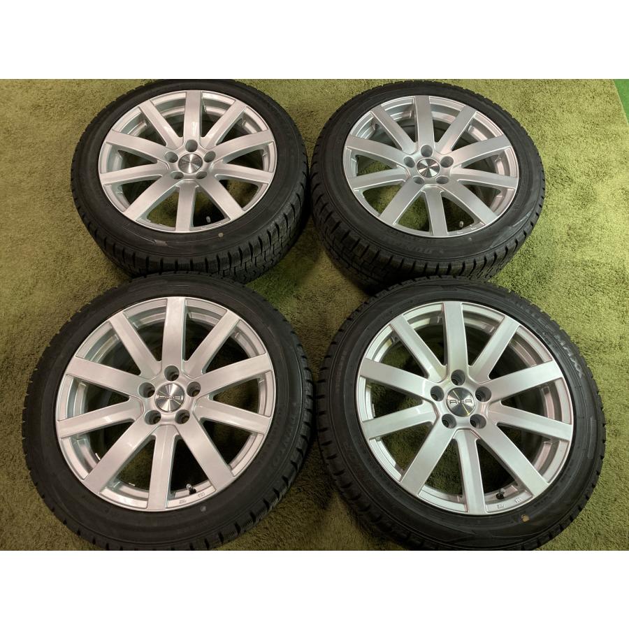 送料無料 スタッドレスセット AGA 18in 8.5J +45 PCD112 ハブ系約57mm ダンロップ ウィンターマックス02 245/45R18 VW パサート : タイヤシ ...