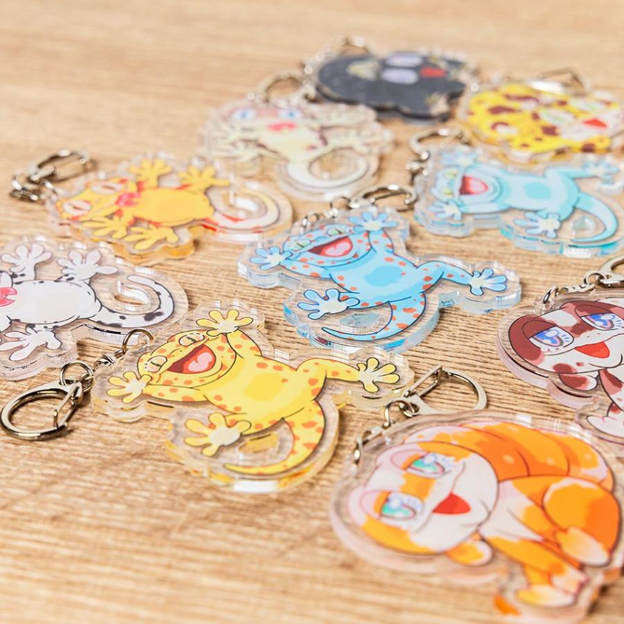キーホルダー デフォルメシリーズ 爬虫類グッズ トカゲ おしゃれ アクリルキーホルダー :item0013:COVAs coffee - 通販 - Yahoo!ショッピング