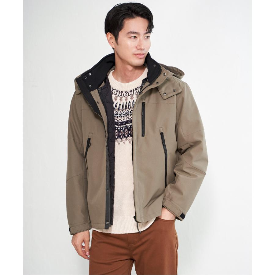 ikka（イッカ） 【芸能人着用】sorona(R) 3WAYマウンテンパーカー【撥