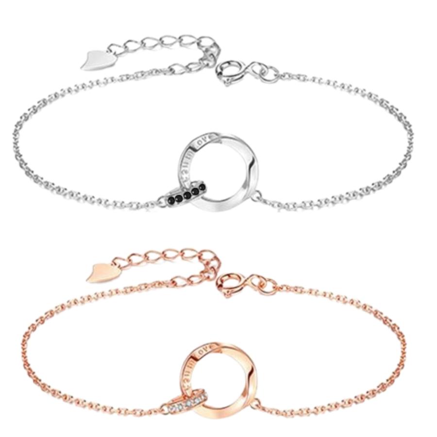 ペアブレスレット カップル お揃い 金属アレルギー対応 ペア ブレスレット シルバー 2個セット Nicoiro 【NSPB12】 :Select-PairBracelet-12 ...