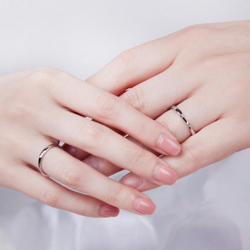 ペアリング フリーサイズ カップル お揃い 金属アレルギー対応 ペア リング 指輪 シルバー 2個セット Nicoiro 【NSPR52】 :Select-PairRing-52 ...