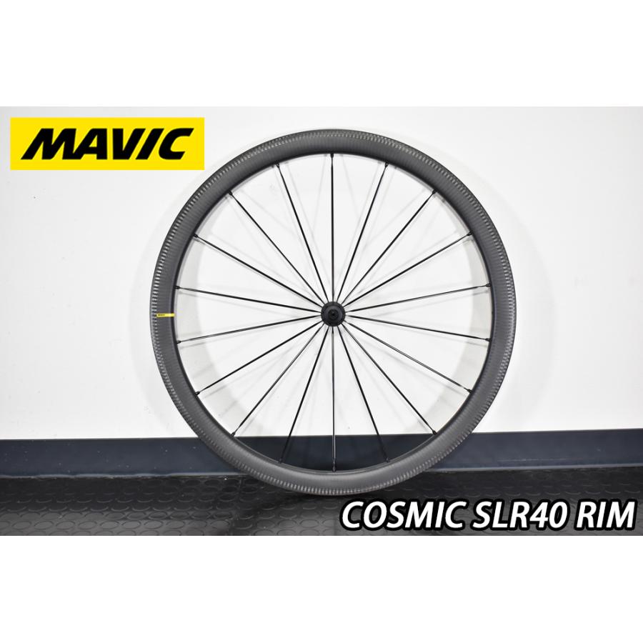 MAVIC COSMIC SLR40 RIM F/R PAIR WHEEL SET マビック コスミック エスエルアール 40mm リム 前後 ...
