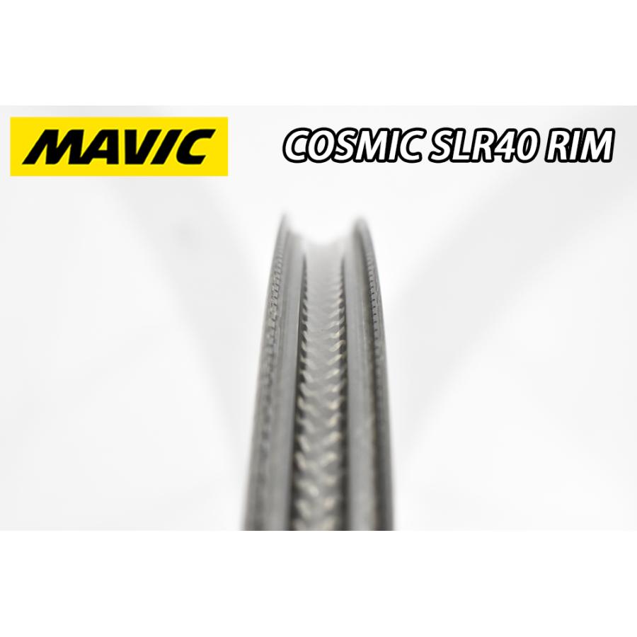 MAVIC COSMIC SLR40 RIM F/R PAIR WHEEL SET マビック コスミック エスエルアール 40mm リム 前後 ...
