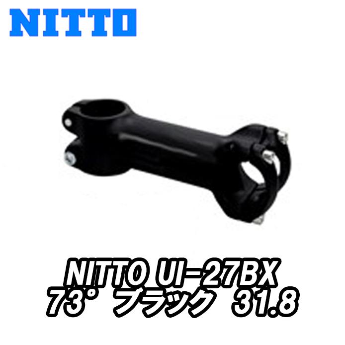 NITTO UI-27BX STEM ブラック 31.8 日東 ロードレース用ステム : コジーバイシクル Yahoo!店 - 通販 - Yahoo!ショッピング