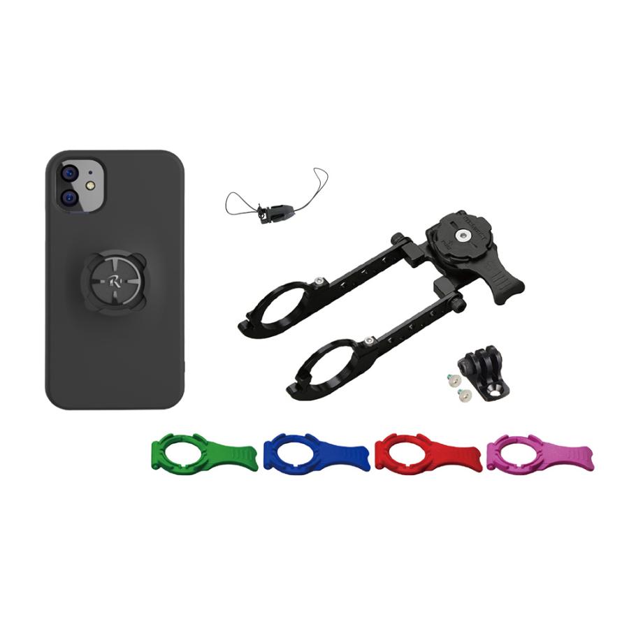 REC MOUNT +PLUS R+Cycle1-iPC6 レックマウントプラス (R+ / アールプラス) Cycle マウントキット [iPhone 11用] : コジーバイシクル ...