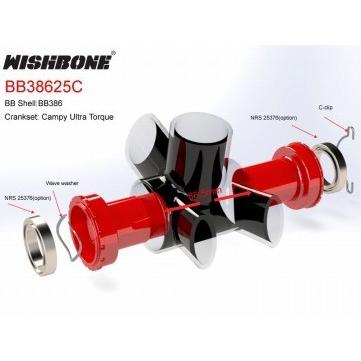 WISHBONE ウィッシュボーン BB38625C ボトムブラケット ロードバイク : コジーバイシクル Yahoo!店 - 通販 - Yahoo!ショッピング