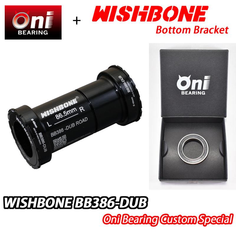 ONIベアリングスペシャル仕様！WISHBONE BB386-DUB ONI BEARING CUSTOM BOTTOM BRACKET ウィッシュボーン ボトムブラケット カスタム : コ ...