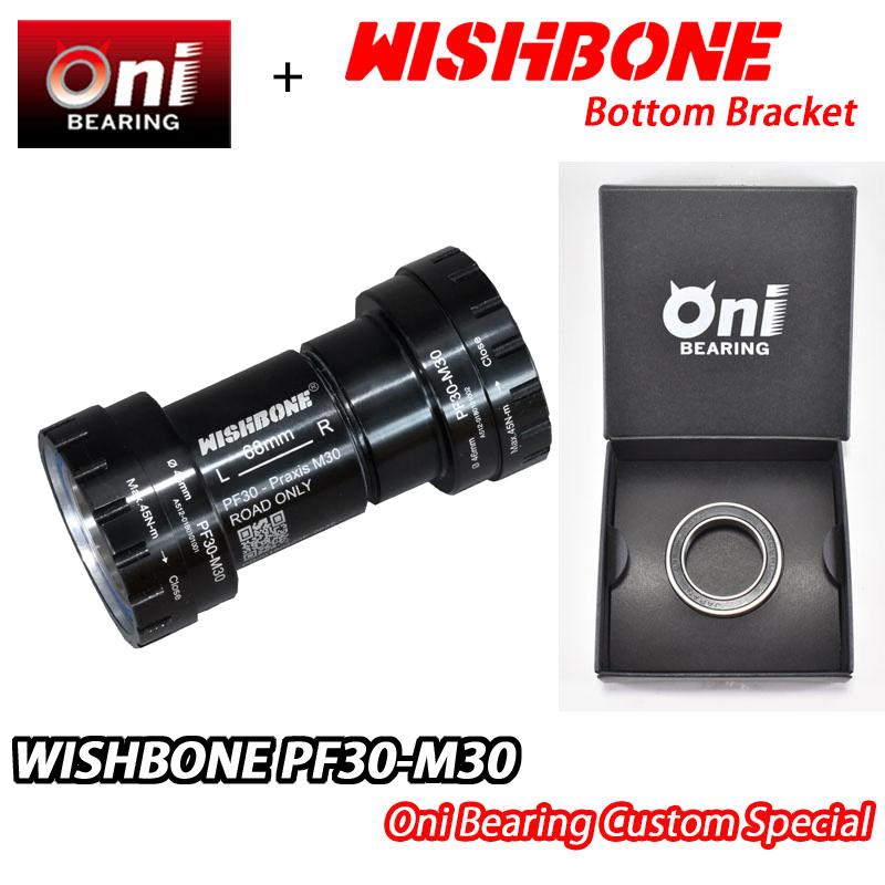 ONIベアリングスペシャル仕様！WISHBONE PF30-M30 ONI BEARING CUSTOM BOTTOM BRACKET ウィッシュボーン ボトムブラケット カスタム : コジー ...