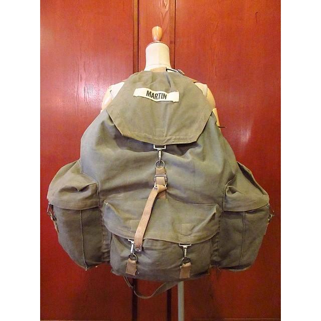 ビンテージ40's★OME DAIBER INC. キャンバスフレームパック★200519s8-bag-bp バックパックリュックアウトドア ...