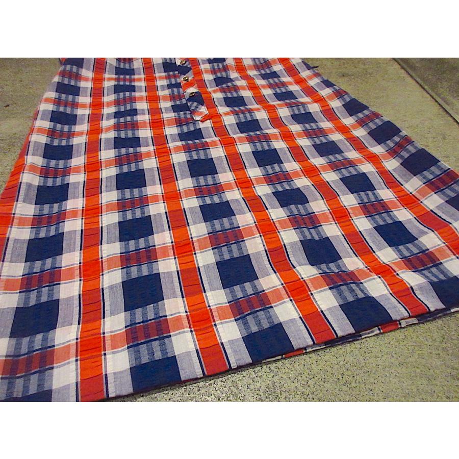 ビンテージ70's Lady Bayardチェックプルオーバーノースリーブシャツワンピースsize 16 210815r5-w-nsdrs古着 ...