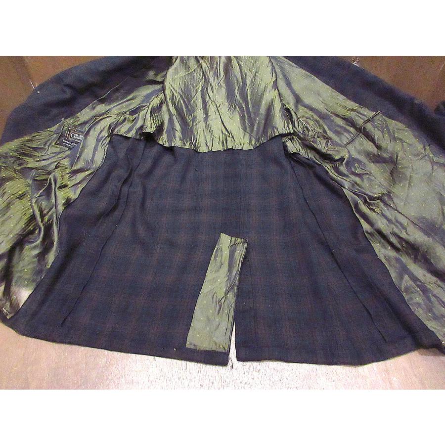 ビンテージ50’s CURLEE CLOTHESチェックウール3Bテーラードジャケット 220326s4-m-jk-tl 1950s古着メンズ ...