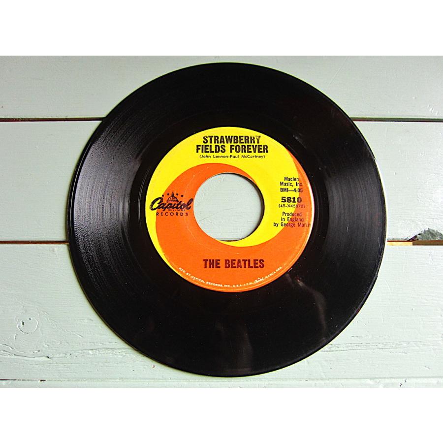THE BEATLES STRAWBERRY FIELDS FOREVER/PENNY LANE Capitol Records 5810 ...