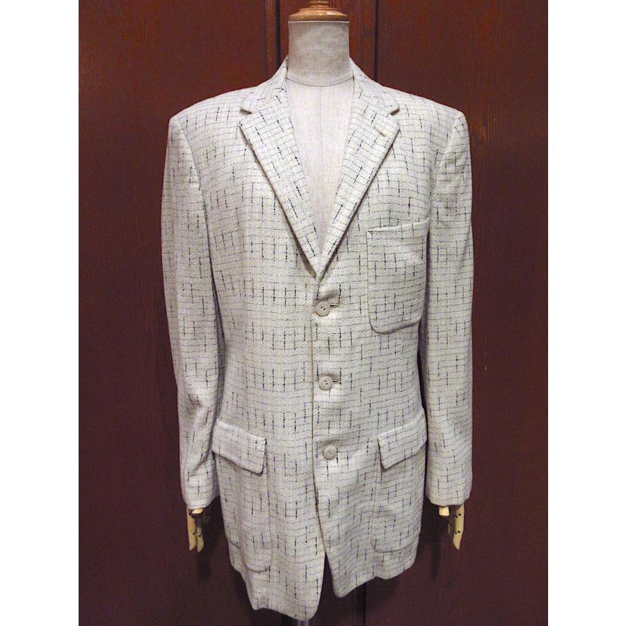ビンテージ50's CURLEE CLOTHESチェックウール3Bテーラードジャケット 240202c1-m-jk-tl 1950sメンズ ...