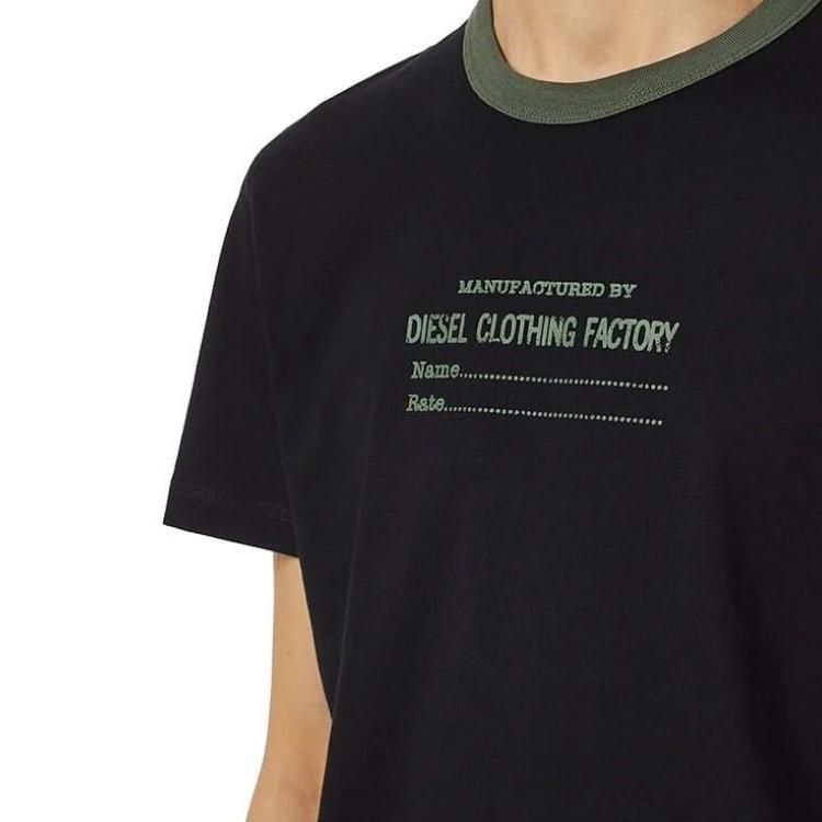 Mサイズ ディーゼル Tシャツ メンズ 半袖Tシャツ DIESEL ブランド ロゴ入り 黒 ブラック :ddiegorc3-bk-M:キャラパレード ヤフーショップ - 通販 - Yahoo ...