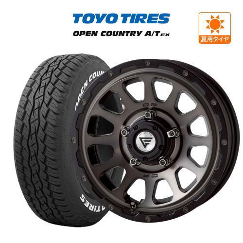 OPEN COUNTRY ジムニー用 サマー ホイール 4本 FORCE デルタフォース オーバル TOYO オープンカントリー A/T EX 215/70R16 : カーポートマルゼン ...