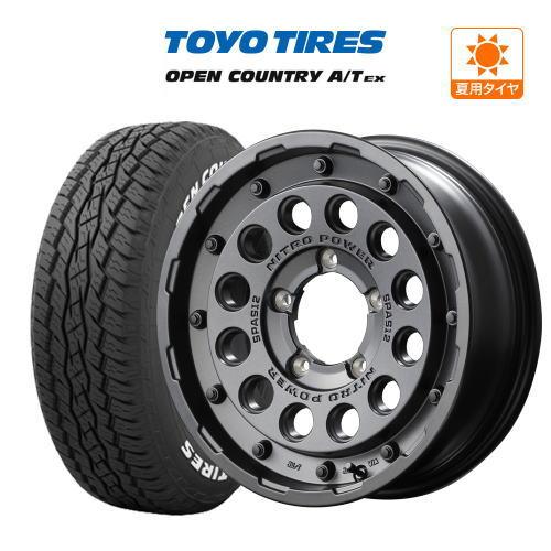 マルカサービス シエラ JB74W サマー ホイール 4本 MID ナイトロパワー H12 ショットガン TOYO オープンカントリー A/T EX 215/70R16 : カーポートマルゼン ...