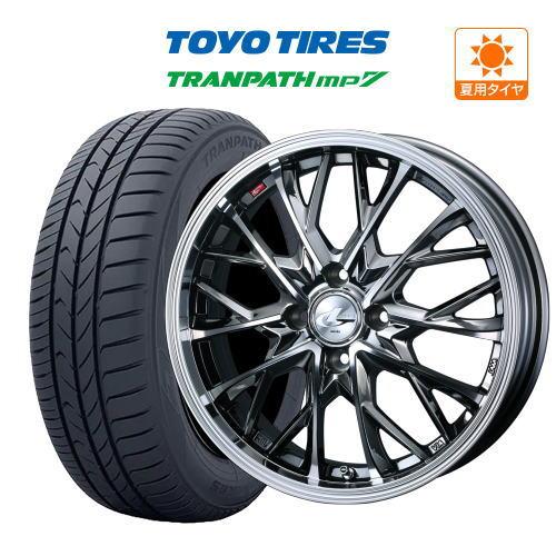 WEDS（ウェッズ） 夏タイヤ ホイール 4穴 pcd100 4本 レオニス MV TOYO トランパス mp7 165/60R15 ハスラー ...