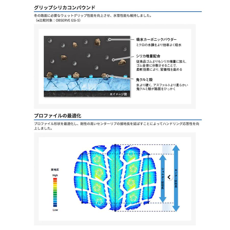 OBSERVE スタッドレス タイヤ ホイール 4本 6穴139 BADX ロックケリー MX-H TOYO オブザーブ GSi-6 265/65R18 ランクル 250 300 等 ...