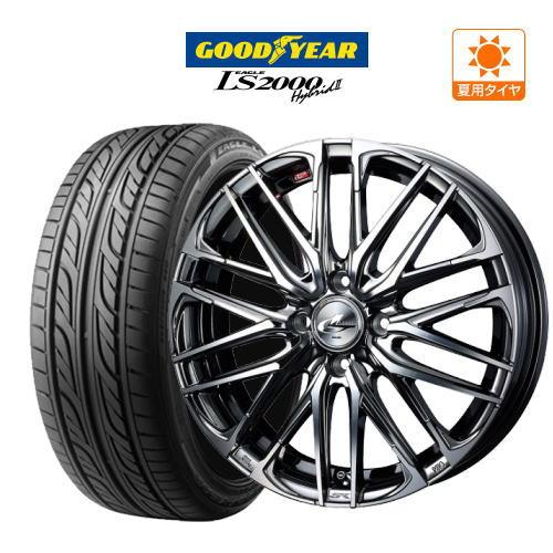 サマータイヤ ホイール 4本 ウェッズ レオニス SK グッドイヤー イーグル LS2000 ハイブリッド2(HB2) 165/45R16 ...