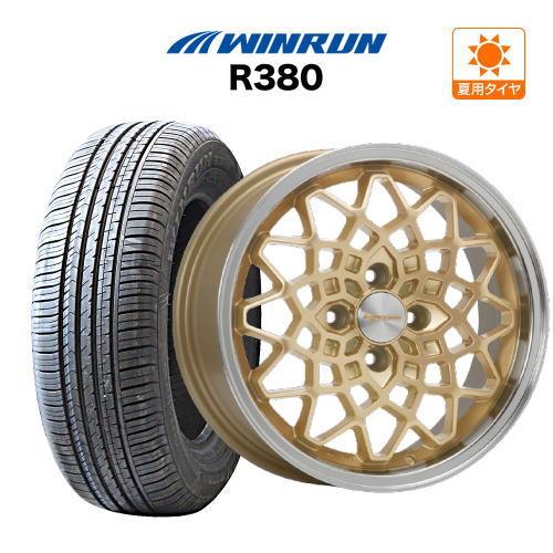 MLJ サマータイヤ ホイール 4本 ハイペリオン カルマ WINRUN ウインラン R380 155/65R14 : カーポートマルゼンYahoo!店 - 通販 - Yahoo!ショッピング