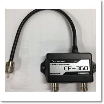 COMET（無線） CF360B (CF-360B) IC-7300、991のHF/50MHz用M型を、HF1本と50MHz1本に分岐するデュプレクサーです。 : CQオーム Yahoo!店 ...