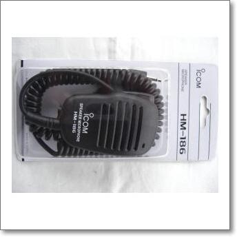 ICOM（アイコム） HM-186 （HM186） 小型スピーカーマイクロホン（HM-131後継） : CQオーム Yahoo!店 - 通販 - Yahoo!ショッピング