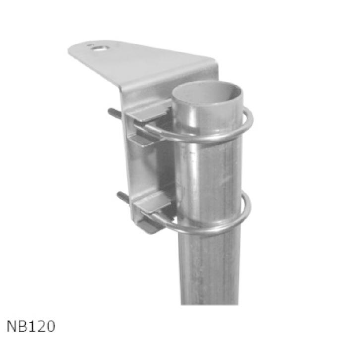 NATEC NB120（NB-120） オールステンレス製L型アンテナ取付金具 : CQオーム Yahoo!店 - 通販 - Yahoo!ショッピング
