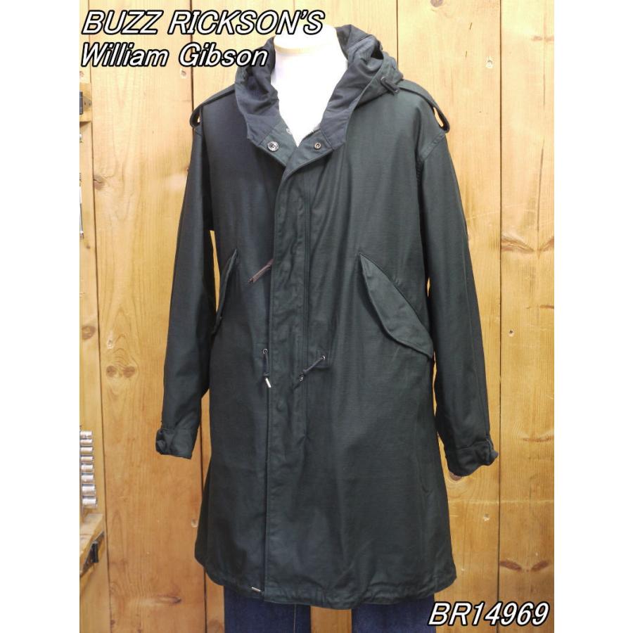 BUZZ RICKSON'S バズリクソンズ ウィリアムギブソン M-51 ブラック BR14969 モッズパーカー Buzz Ricksons William Gibson : CRAFT ...