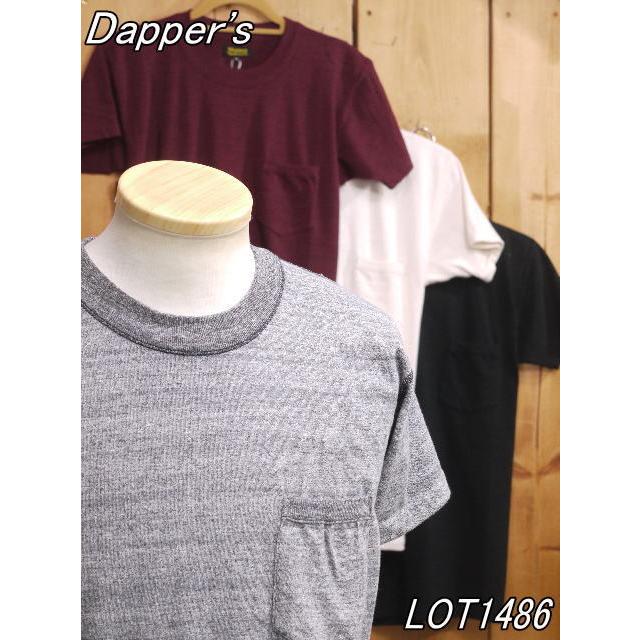 ダッパーズ スタンダードクルーネックTシャツ バーガンディ オフホワイト ブラック グレー dappers LOT1486 : CRAFT ヤフーショップ - 通販 - Yahoo!ショッピング