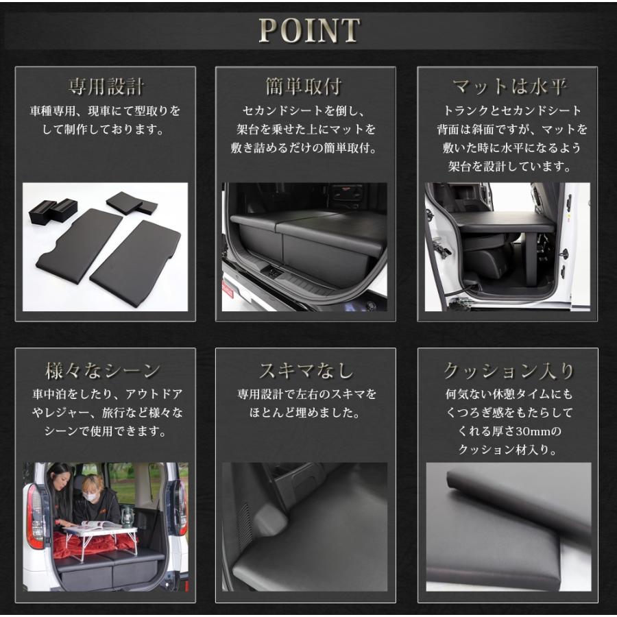 『AVEST：デリカミニ』ベッドキット : CRAFT AOI - 通販 - Yahoo!ショッピング