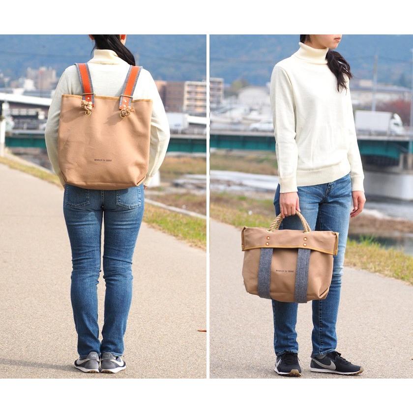 倉敷帆布 4号キャンバス 2WAYリュックサック・トートバッグ 倉敷帆布 4号キャンバス 2WAYリュックサック・トートバッグ