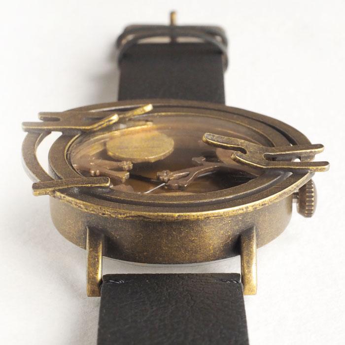 DEDEGUMO(デデグモ) 手作り 腕時計 風流 メンズ レディース / 京都 ハンドメイド ウォッチ ブランド ヴィーガンレザーベルト 日本製 クオーツ : q41-2 : クラフトカフェ ...