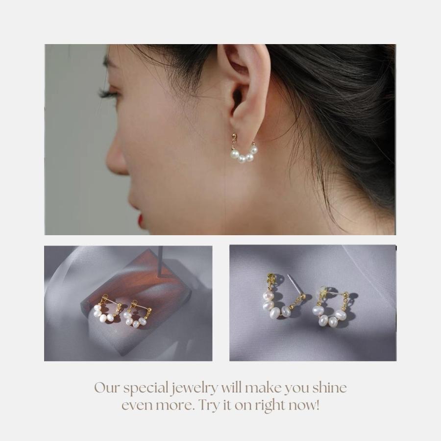 ピアス 淡水パール 金属アレルギー対応 S925シルバー K14 コーティング ニッケルフリー レディース ジュエリー ゴールド 送料無料 : CRAIFE(クライフ) - 通販 ...