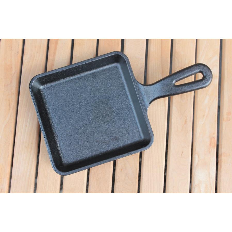 LODGE（ロッジ） LODGE L5WS3 スクエアスキレット5インチ : CRANKS OUTDOORS - 通販 - Yahoo!ショッピング