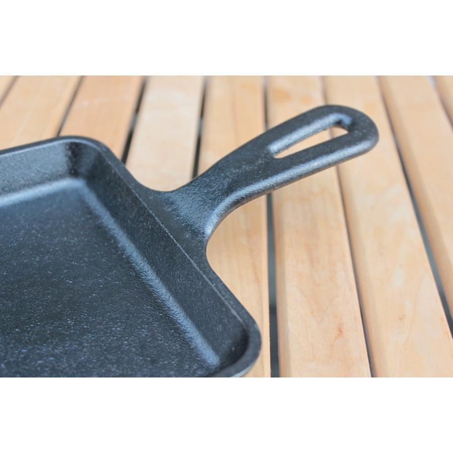 LODGE（ロッジ） LODGE L5WS3 スクエアスキレット5インチ : CRANKS OUTDOORS - 通販 - Yahoo!ショッピング
