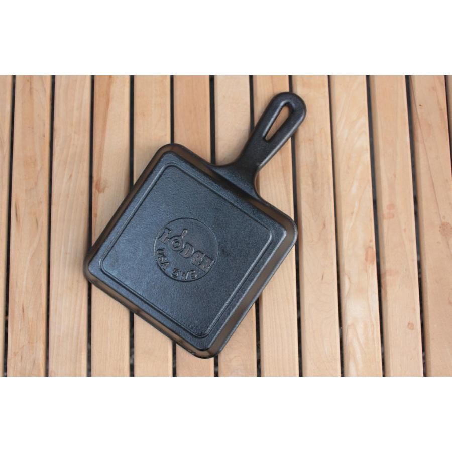 LODGE（ロッジ） LODGE L5WS3 スクエアスキレット5インチ : CRANKS OUTDOORS - 通販 - Yahoo!ショッピング