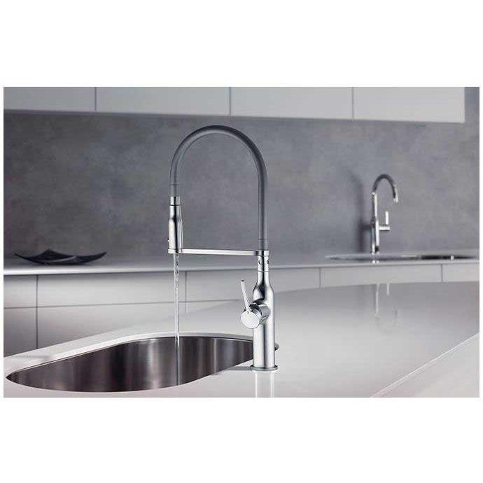 CERA TRADING KWC Sin シン キッチン用湯水混合栓 クロム KW0261432R 引棒あり 整流 スプレー JWWA フレキシブルスパウトタイプ セラトレーディング : クラ ...