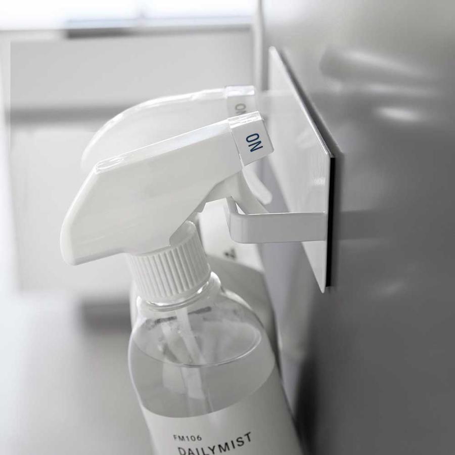 マグネットキッチンタオルハンガー タワー 山崎実業 tower ホワイト ブラック 3648 3649 ふきん掛け スプレーフック マグネット収納 白 黒 yamazaki : クラシール ...