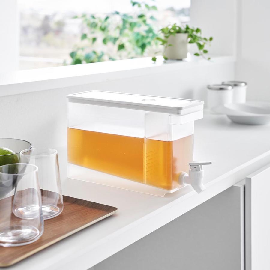 冷蔵庫ドリンクサーバー タワー 2.8L 山崎実業 tower ホワイト ブラック 1582 1583 冷水筒 冷水ポット yamazaki タワーシリーズ : クラシール - 通販 ...