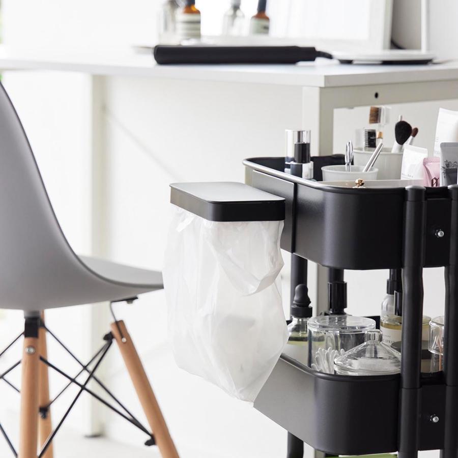 ワゴンに付けられるマグネット蓋付きポリ袋ホルダー タワー 山崎実業 tower ホワイト ブラック 1701 1702 ゴミ箱 : クラシール - 通販 - Yahoo!ショッピング