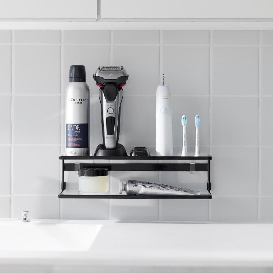 フィルムフックサニタリーラック タワー 2段 山崎実業 tower ホワイト ブラック 2173 2174 : クラシール - 通販 - Yahoo!ショッピング